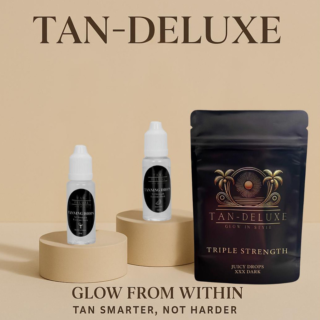 Juicy Drops Triple Strength XXX Dark - TAN-DELUXE